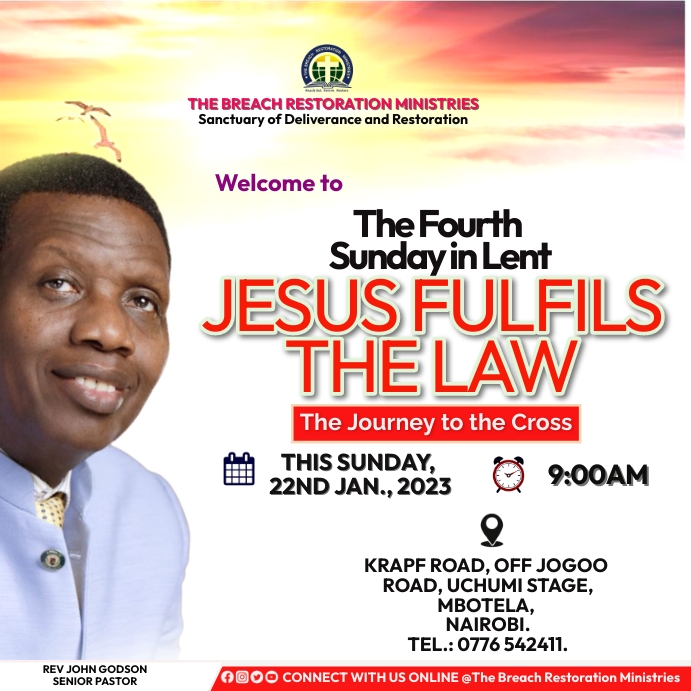 Lent Sunday Template | PosterMyWall