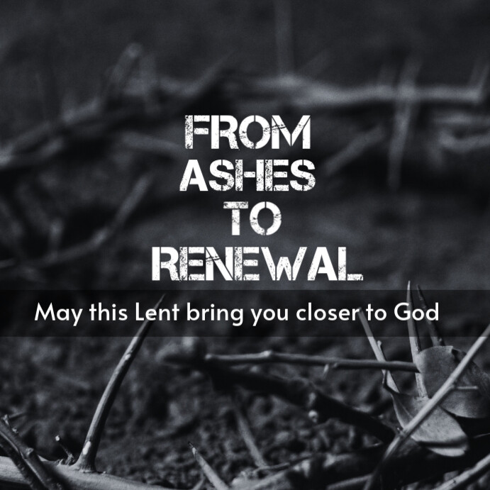 Lent wishes greeting card Template | PosterMyWall