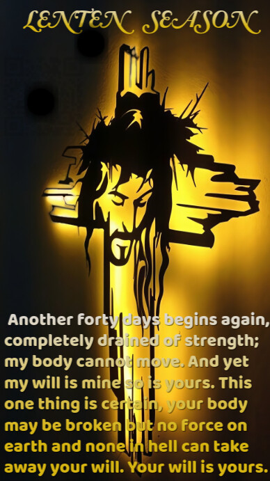 LENTEN SEASON poster Templat | PosterMyWall