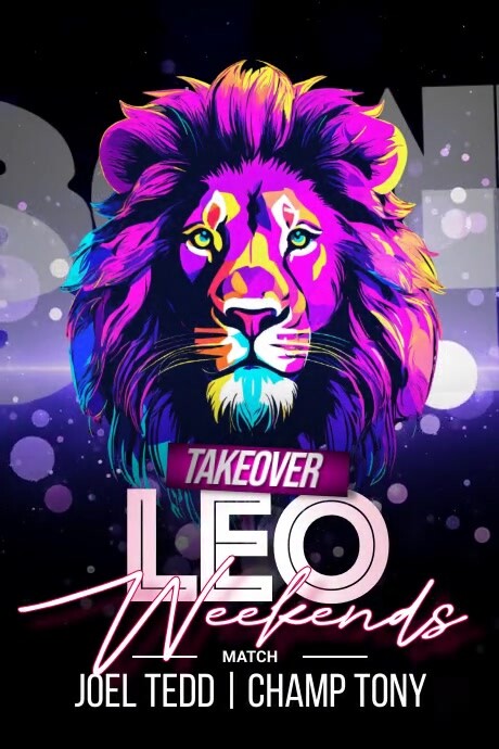 Leo Weekends Party Template | PosterMyWall