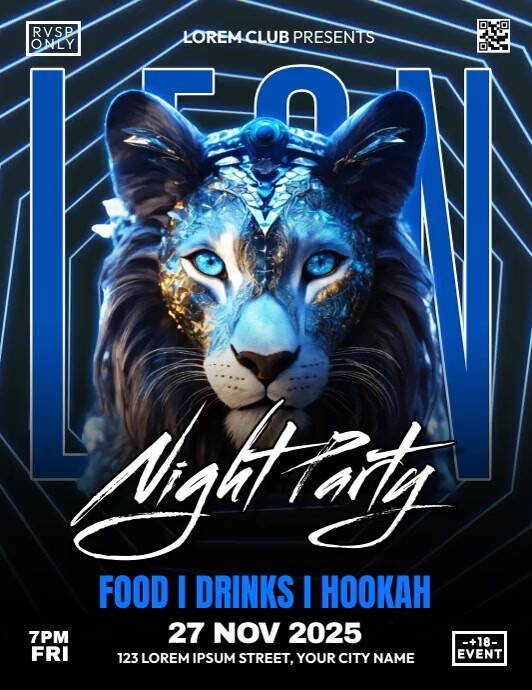 Copy of Leon Night Party | PosterMyWall