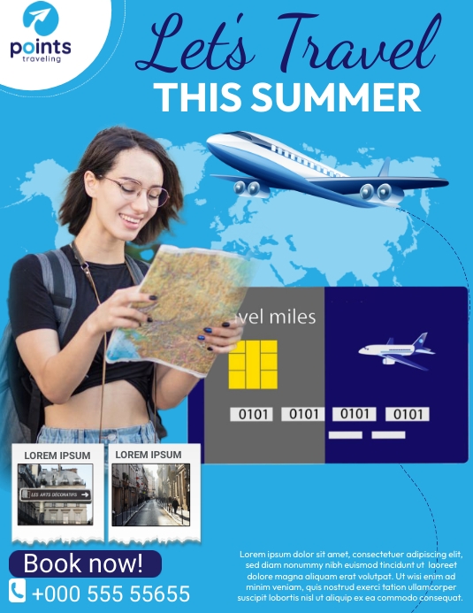 Let`s Travel Design Template | PosterMyWall