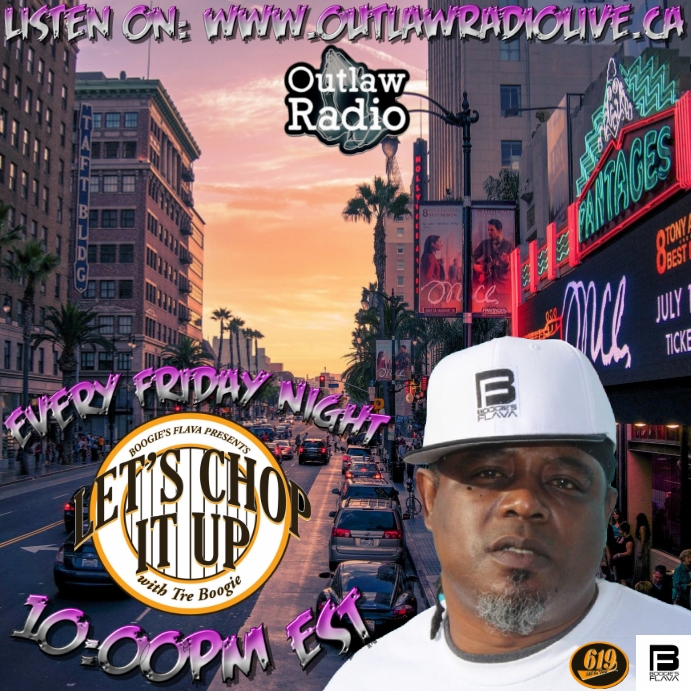 Let's Chop It Up Radio Show Template | PosterMyWall