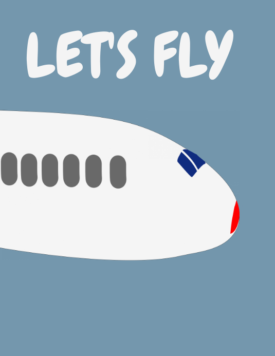 Let's fly Template | PosterMyWall