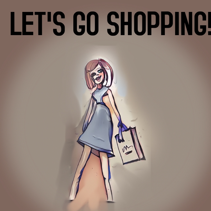 Let's go shopping Template | PosterMyWall