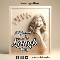 National Let's Laugh Day Poster Template | PosterMyWall
