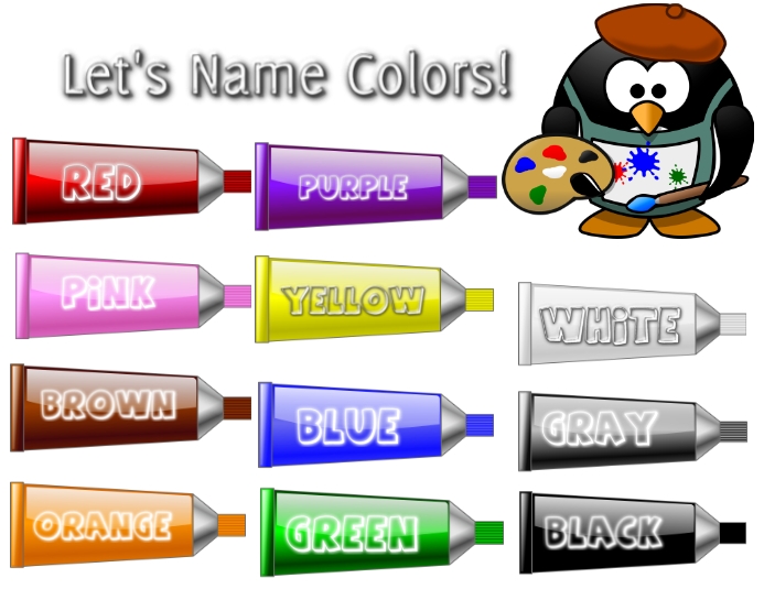 Let's Name Colors Template | PosterMyWall