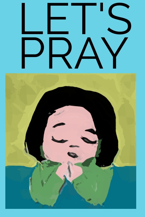 Let's Pray Template | PosterMyWall