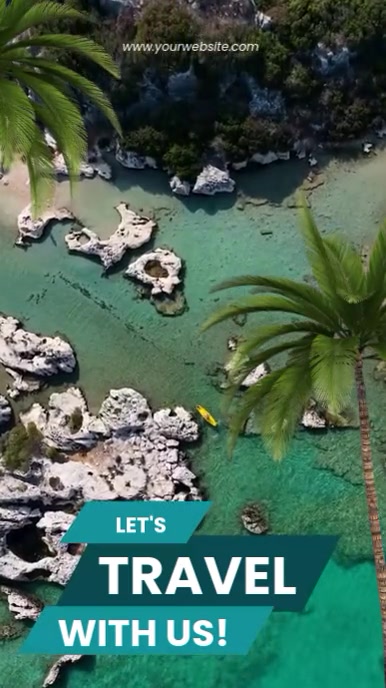 let's travel template | PosterMyWall