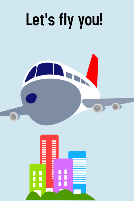 Let's Fly You Template | PosterMyWall