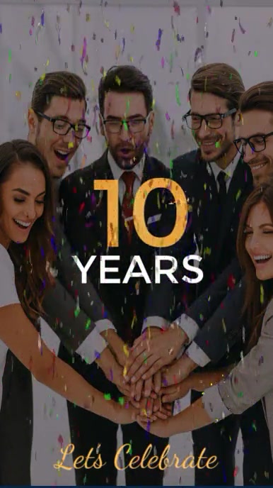 lets celebrate milestone anniversary (1) Template | PosterMyWall