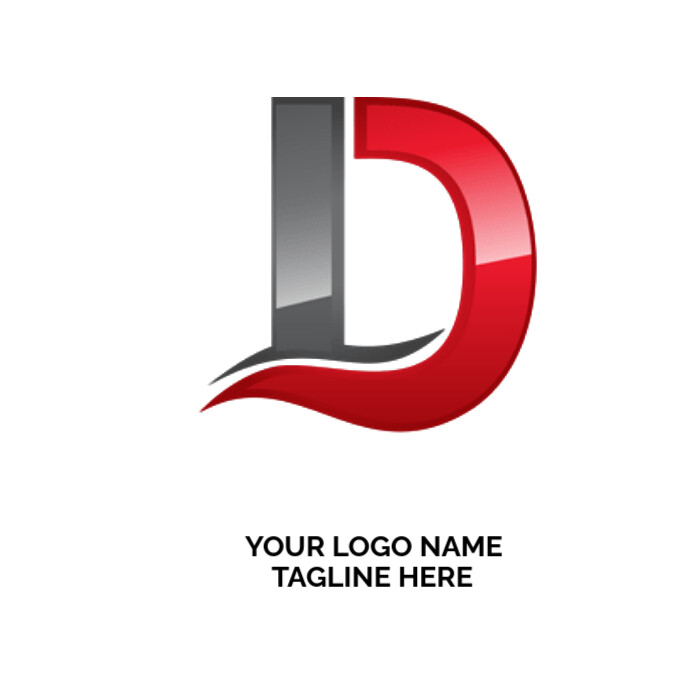 letter D logo Template | PosterMyWall