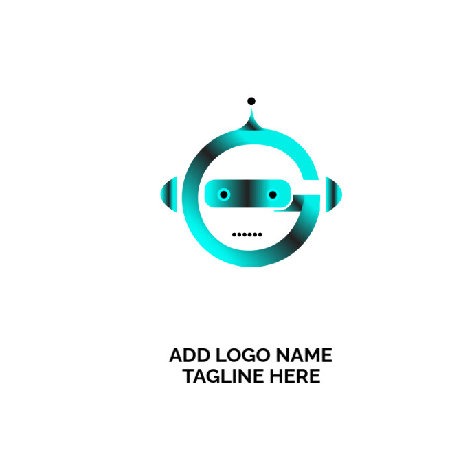 Letter G robotic logo Template | PosterMyWall