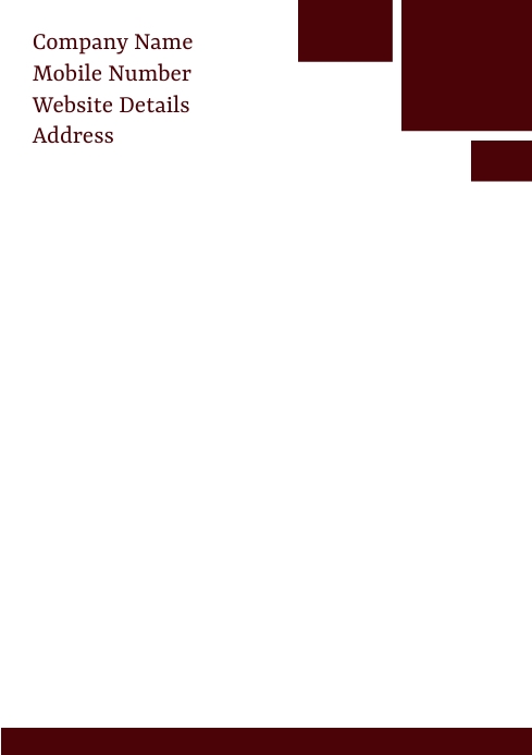 letter head | PosterMyWall