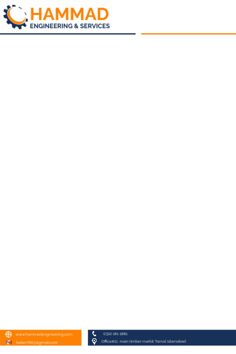 Letter Head Hammad Engineering Template | PosterMyWall