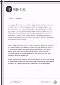 BUSINESS MARKETING letter head template | PosterMyWall