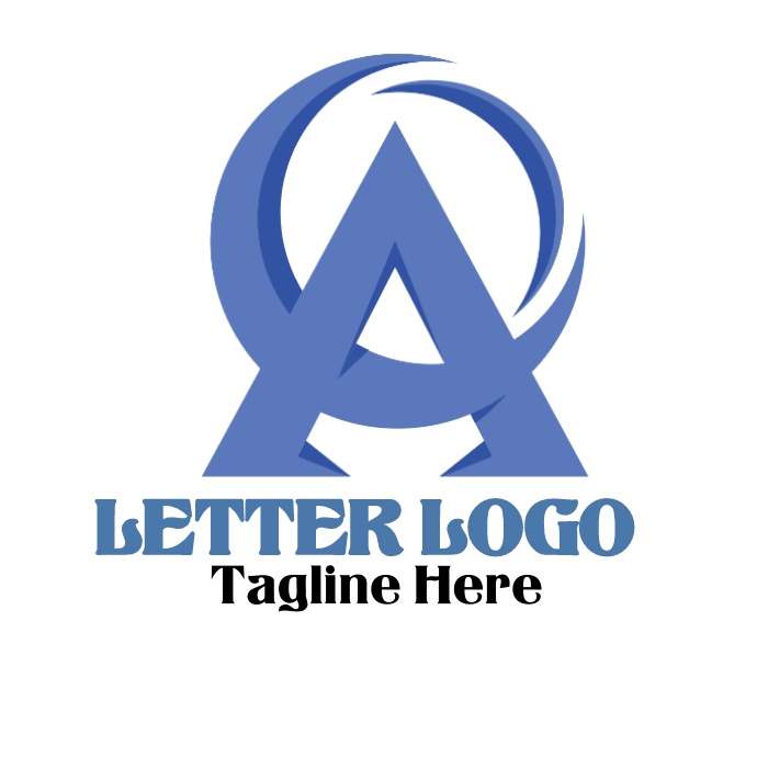 Letter Logo, A letter logo Template | PosterMyWall