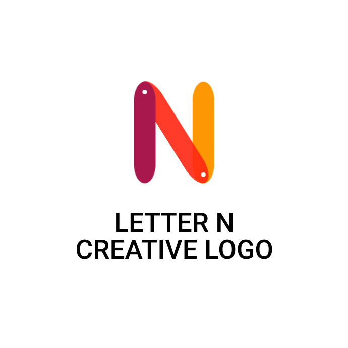 Letter N Logo Template | PosterMyWall