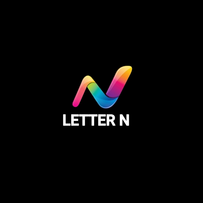 LETTER N LOGO Template | PosterMyWall