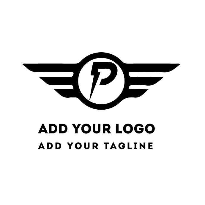 Copy of letter P/Logo/business /company/t-shirt logo | PosterMyWall