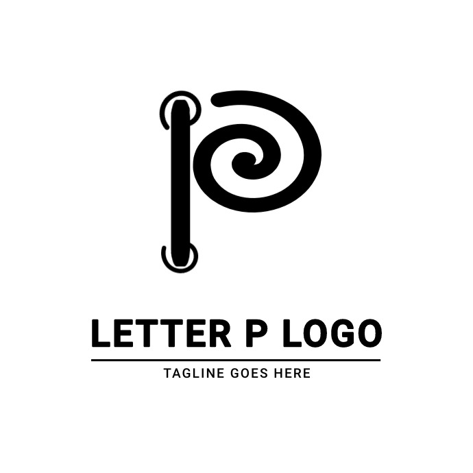 Letter P Logo Template | PosterMyWall