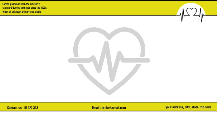 Copy of LETTER PAD & ENVELOPE | PosterMyWall