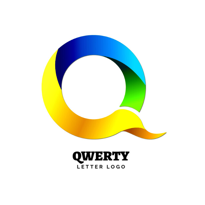 Modèle Letter Q modern logo | PosterMyWall