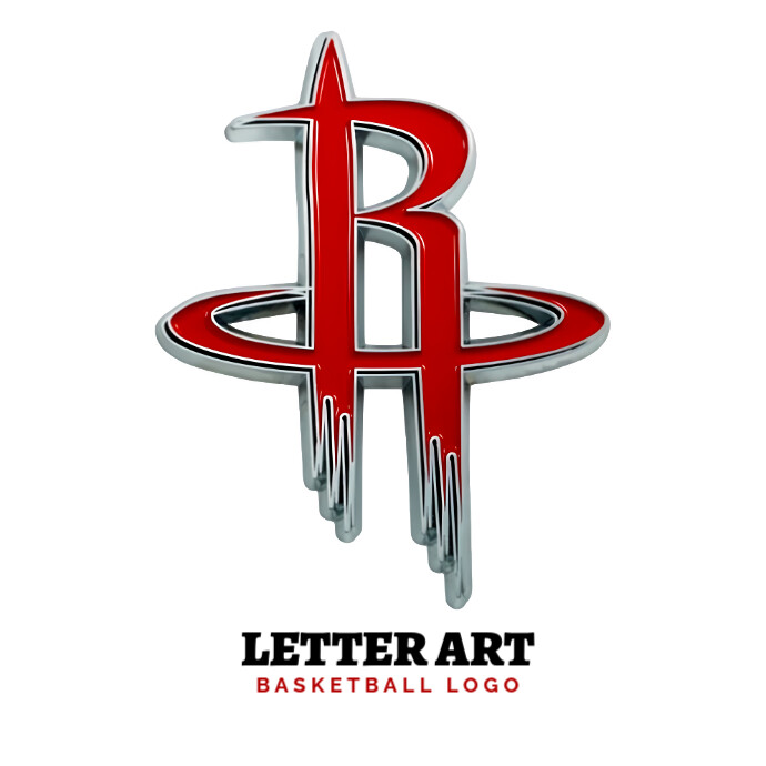Copy of Letter R Basketball Logo | PosterMyWall