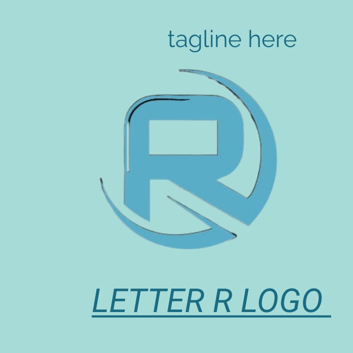 Letter R logo Template | PosterMyWall