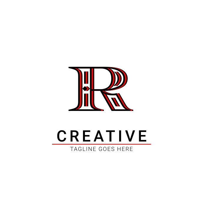 Letter R Logo Template | PosterMyWall