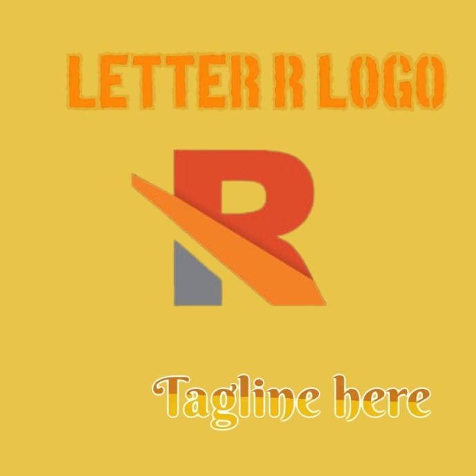 Letter R logo Template | PosterMyWall