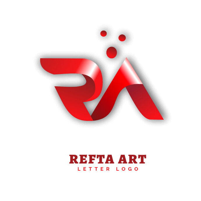 Plantilla de Letter RA logo | PosterMyWall
