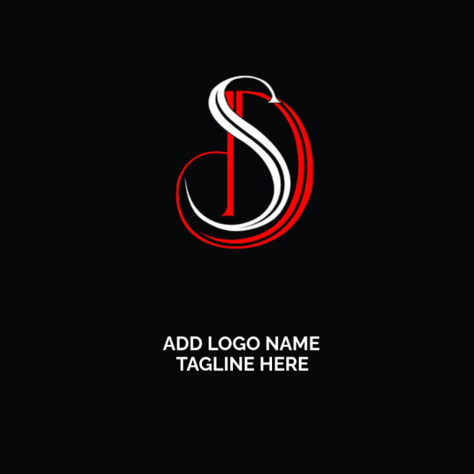 Letter SD Logo Template | PosterMyWall