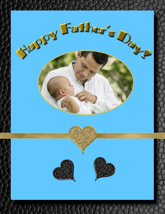 Letter Size Father's Day 1 Template | PosterMyWall