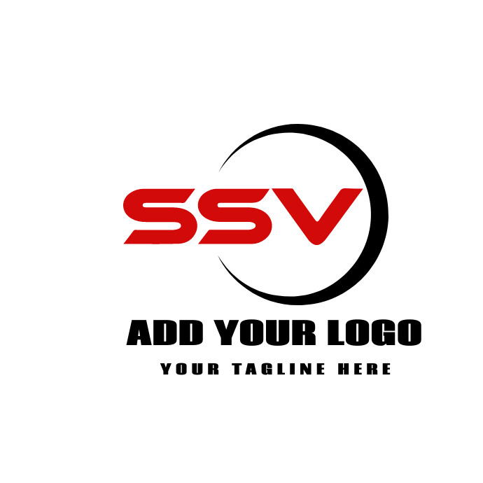 LETTER SSV LOGO/COMPANY,BUSINESS LOGO Template | PosterMyWall