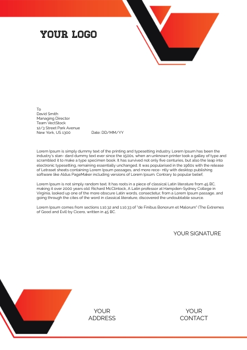 letterhead Template | PosterMyWall