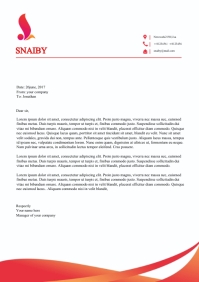 Letterhead Template | PosterMyWall