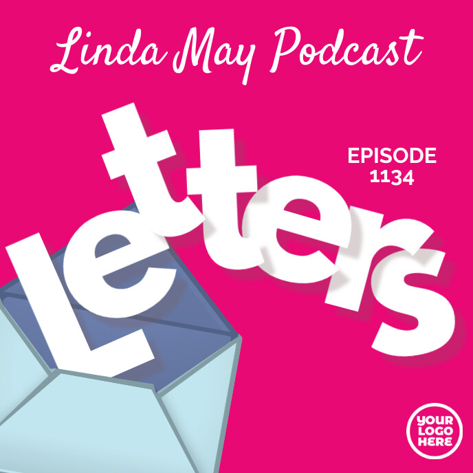 Plantilla de Letters podcast episode cover design template | PosterMyWall