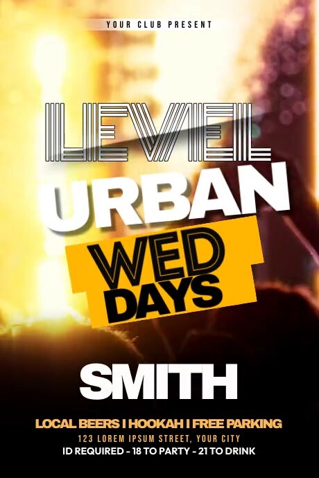 Level Party Video Template | PosterMyWall