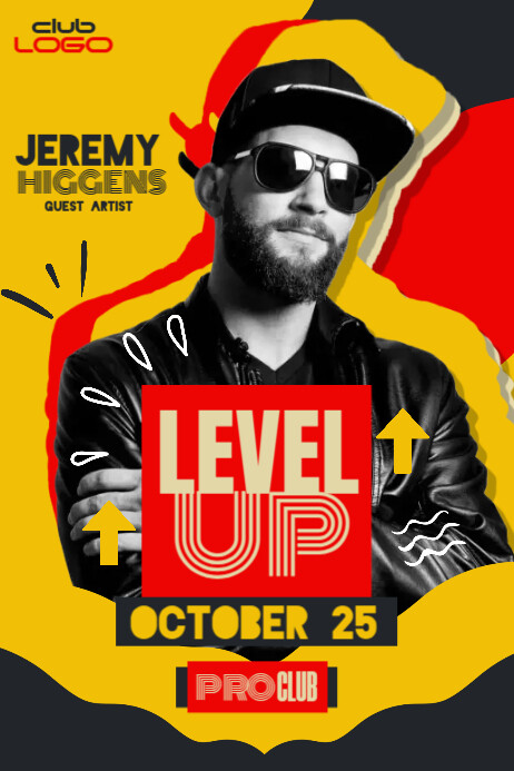 Level Up Party Template | PosterMyWall