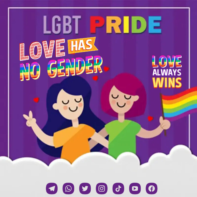 lgbt pride Template | PosterMyWall