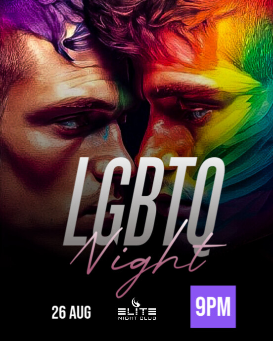 LGBTQ Night Flyer Design Template | PosterMyWall