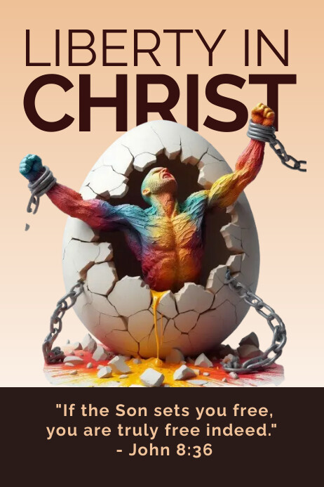 liberty in christ Template | PosterMyWall