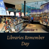 Libraries Remember Day Template | PosterMyWall