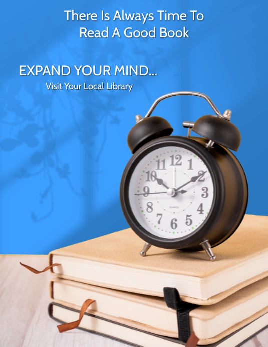 LIBRARY Template | PosterMyWall