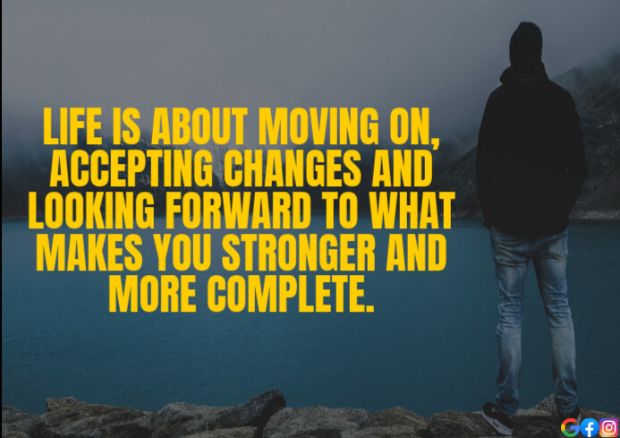 LIFE AND COMPLETE QUOTE TEMPLATE | PosterMyWall