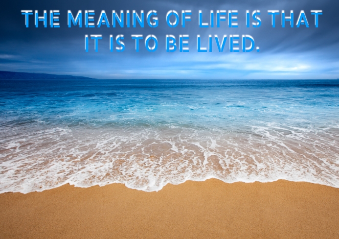 LIFE AND LIVED QUOTE TEMPLATE | PosterMyWall