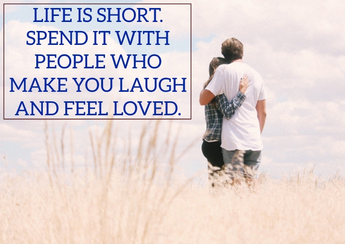 LIFE AND PEOPLE QUOTE TEMPLATE | PosterMyWall