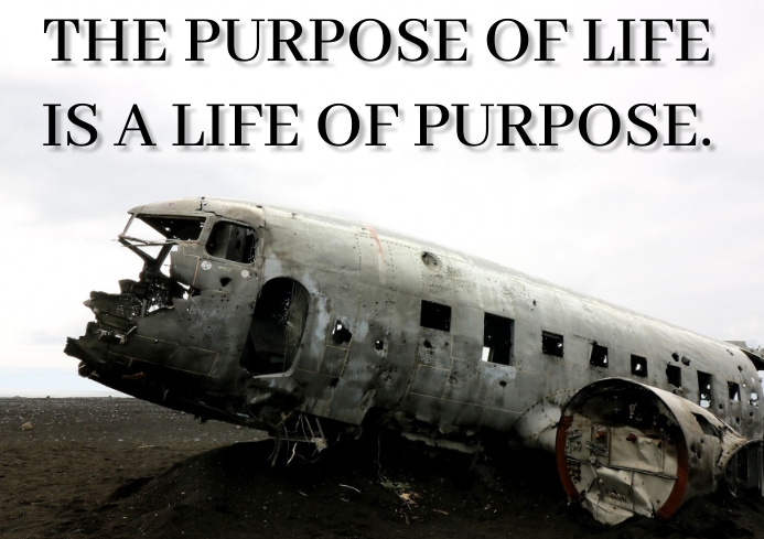 LIFE AND PURPOSE QUOTE TEMPLATE | PosterMyWall