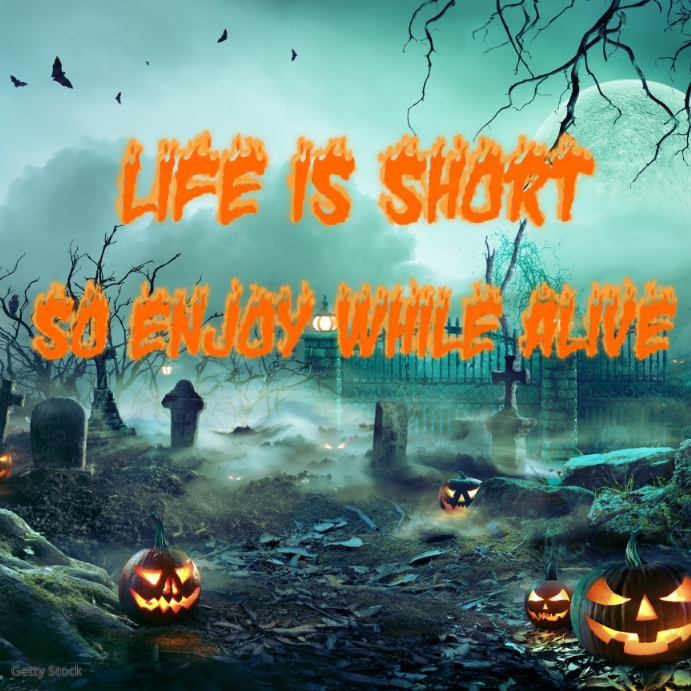 Plantilla de life is short | PosterMyWall